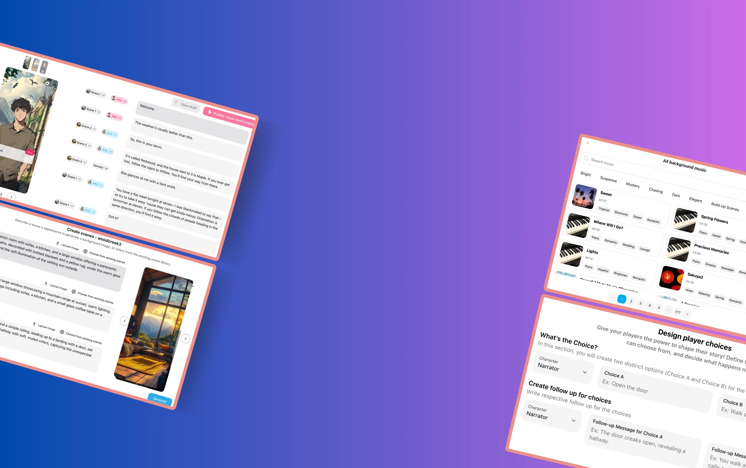 Free AI Interactive Story Writing Tool - Storio